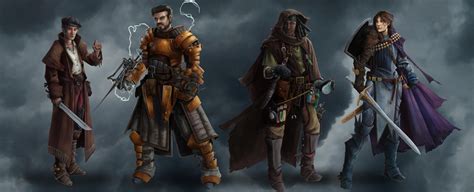 Oc Art Commission Character Designs For The Spellwind Dandd