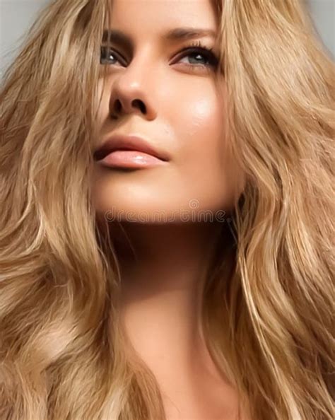 Hair Colour Haircare Cosmetics And Beauty Face Portrait Beautiful