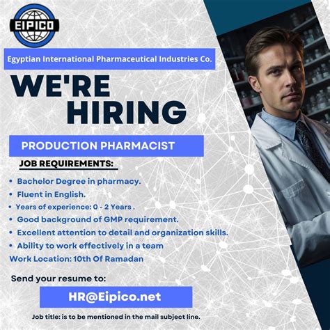Eipico On Linkedin Productionpharmacist