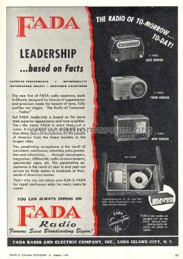 1000 Bullet Octal Tubes Only Radio Fada Radio And Electric Co Long