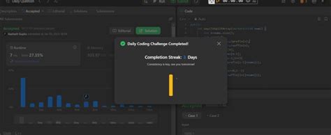 Aashwit Gupta On Linkedin 100daysofcode 100daysofcode Codingjourney Gfg Leetcode Codechef