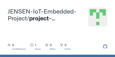 github jensen iot embedded project project architecture