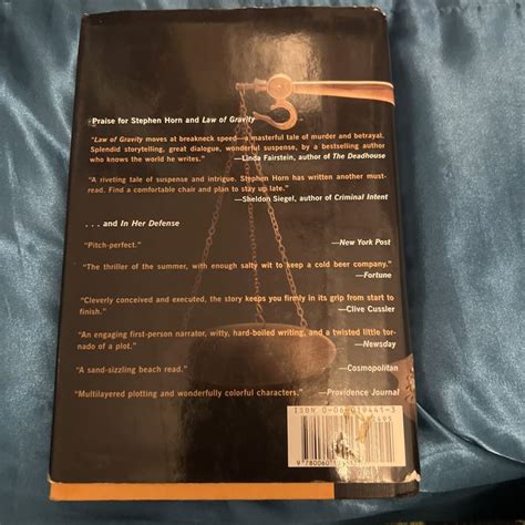 Law Of Gravity By Stephen Horn Hardcover Pangobooks