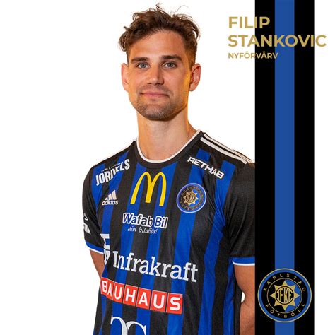 Välkommen Filip Stankovic Karlstad Fotboll