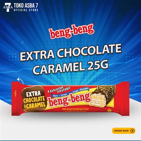 Beng Beng Extra Chocolate Caramel 25g Asba Jaya Berkah