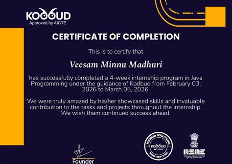 Java Internship Programming Learningjourney Softwaredevelopment