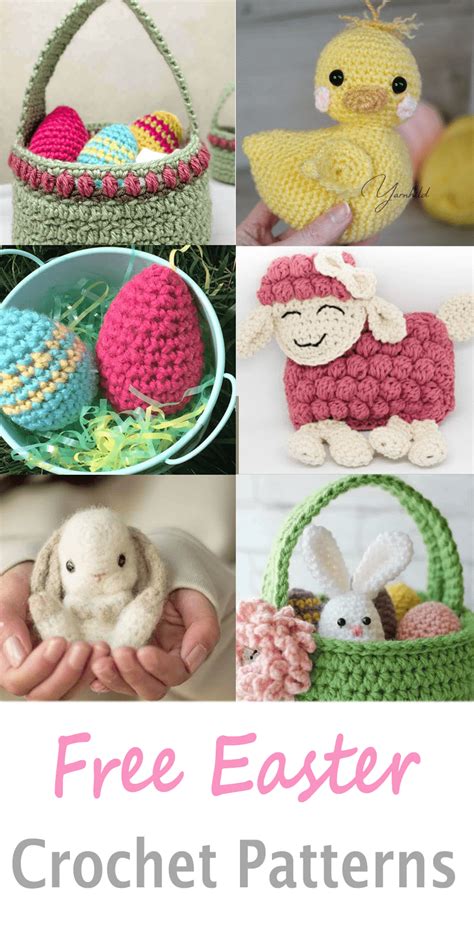 45 Crochet For Easter Free Patterns A More Crafty Life