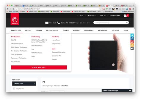 Mega Menu Uses Click Vs Hover Network Software Pc Components Networking