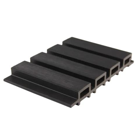 36m Black Slatted Cladding Composite Cladding Deck Kingdom