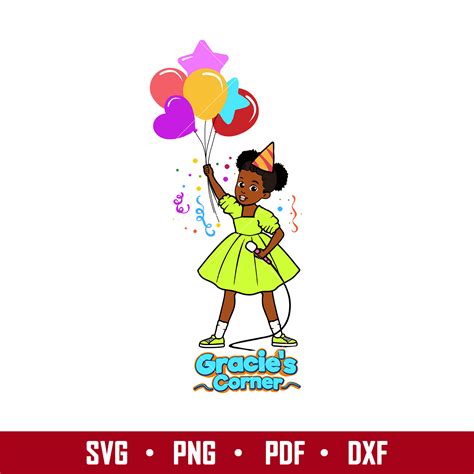 Gracies Corner Birthday Svg Gracies Corner Party Svg Gra Inspire Uplift