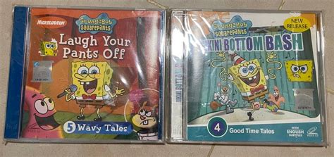 Spongebob Squarepants Vcd Nickelodeon Hobbies And Toys Music And Media Cds And Dvds On Carousell