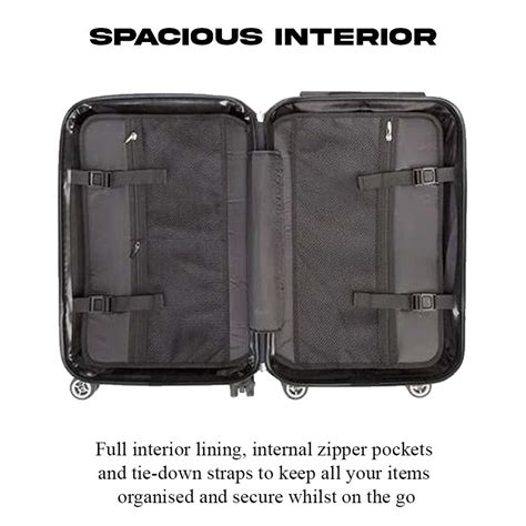 Personalised Suitcase Pink Ink Marble Initials Luggage Live X Maintain