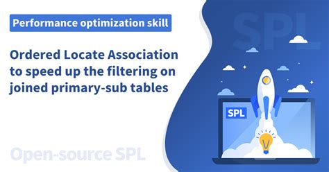 performance optimization skill ordered locate association to speed up