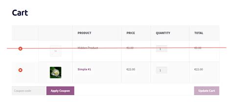 Woocommerce Hide Hidden Products From Cart Order Emails