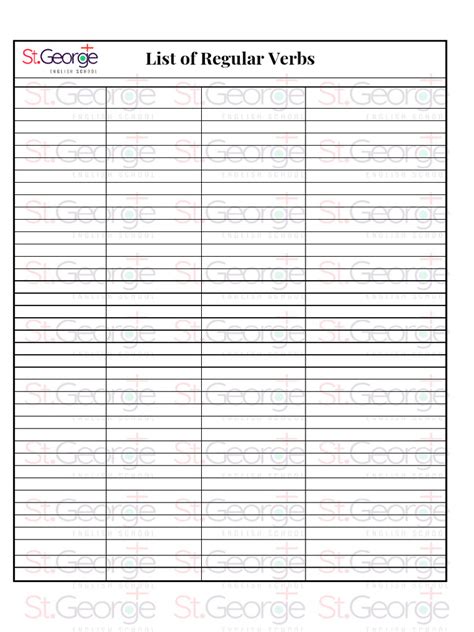 Regular Irregular Verbs Pdf Syntax Grammar