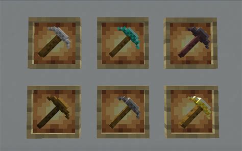 Almost Vanilla 3d Weapons And Tools Minecraft Texture Pack