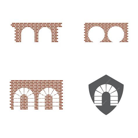 Premium Vector Brick Bridge Logo Vector Ilustration Design