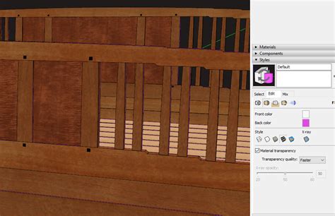 Textured Faces Are Flaring On The Edges Some Faces Are Transparent And Not Selectable