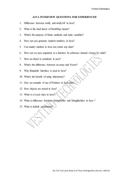 Java Question Bank Pdf