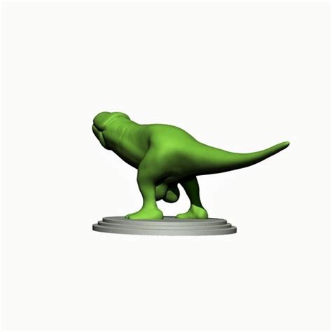 Télécharger Le Fichier Obj Dinosaure Dick Dinosaure Dicky • Objet Pour Imprimante 3d ・ Cults