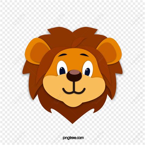 Cartoon Lioness Head