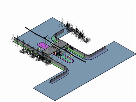 Security Checkpoint In Autocad Cad Download 7 61 Mb Bibliocad