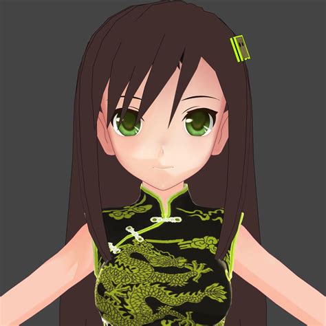 Mmd Short Cheongsam Mask By Yoshxxxmmd On Deviantart