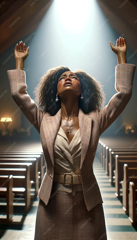 Premium Photo African American Woman Worship
