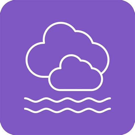 Fog Icon Premium Vector