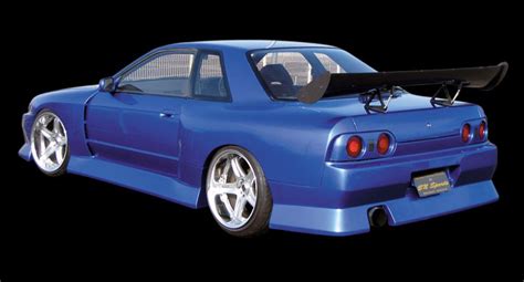 Bn Sports Style Fibreglass Rear Bar R32 Skyline Gts T Drift