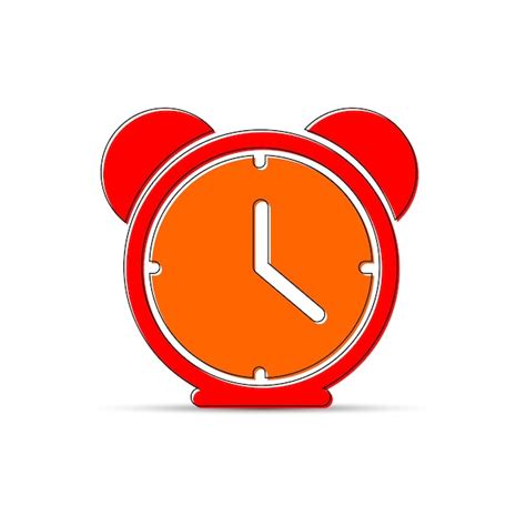Clock Icon Premium Vector