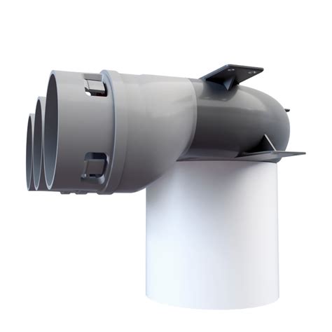 Ventilation And Air Purification Double Flow Cmv Network Hdpe