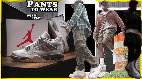 Air Jordan 4 Tech Grey White Oreo How To Style Air Jordan 4 On Feet
