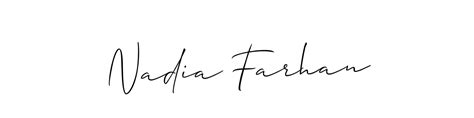 74 Nadia Farhan Name Signature Style Ideas Wonderful Autograph