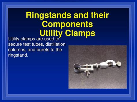 Utility Clamp For Ring Stand 3380 1 Utility Clamp Swivel Metal Jaws