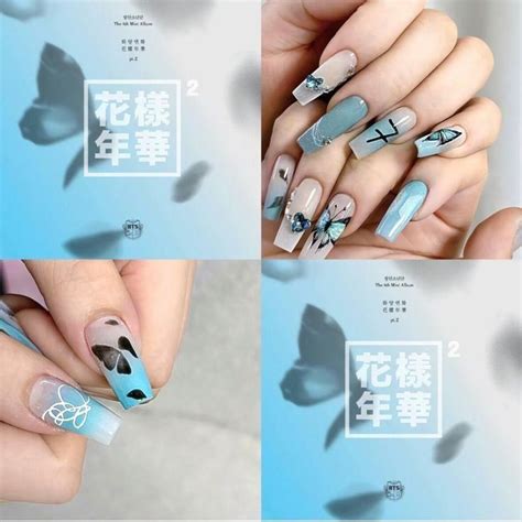 Bts Nails Army Nails Hope Nails Stylish Nails