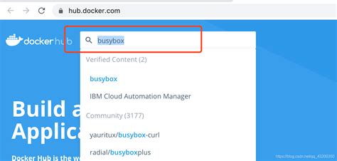 docker创建busybox docker busybox csdn博客