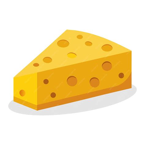 Premium Vector Chese Flat Vector Illustration On White Background