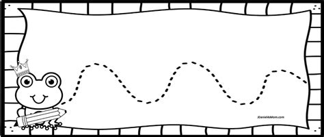 Frog Prince Themed Tracing Lines Jdaniel4s Mom