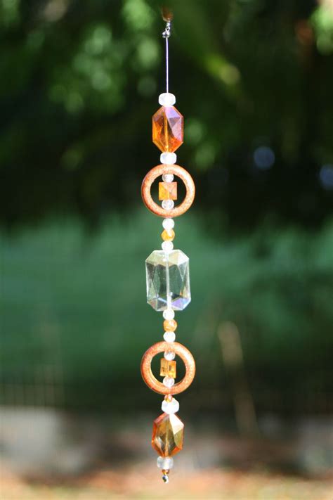 Handcrafted Suncatcher With Crystal