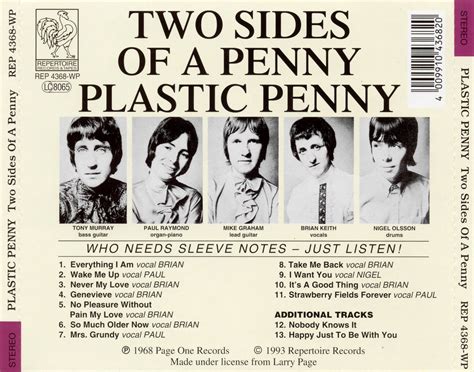 Plastic Penny Two Sides Of A Penny Abominogjnrs Blog