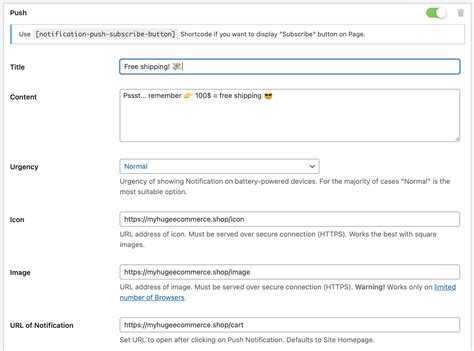 Push For WordPress BracketSpace