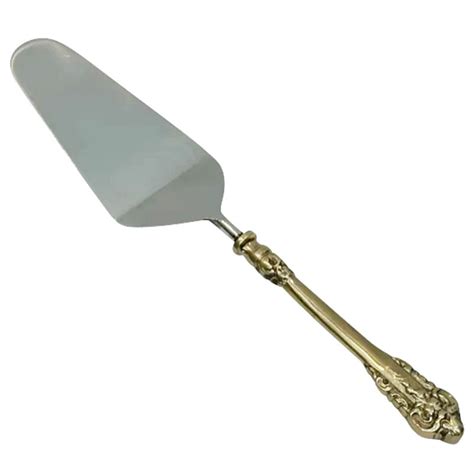 Bespoke Home Antique Brass Cake Server