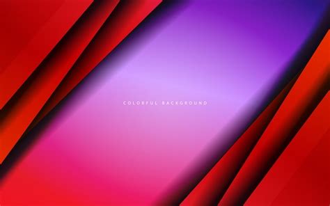 Premium Vector Abstract Overlap Layer Red Color Background Vector