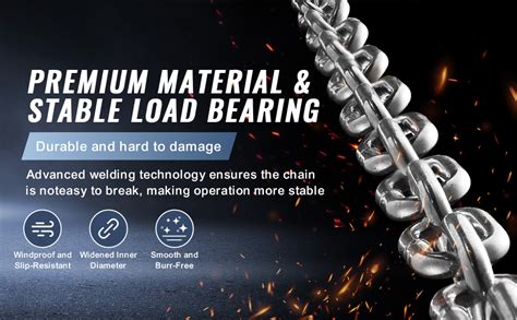 Vevor Zinc Plated Proof Coil Chain Carbon Steel Chain Sling 316 X 250