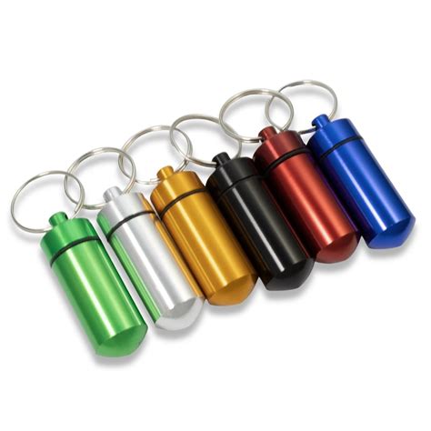 Glass Keychain Container Etsy
