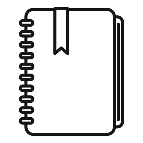 Calligraphy Notebook Icon Outline Vector Nib Pen 15107776 Vector Art At Vecteezy