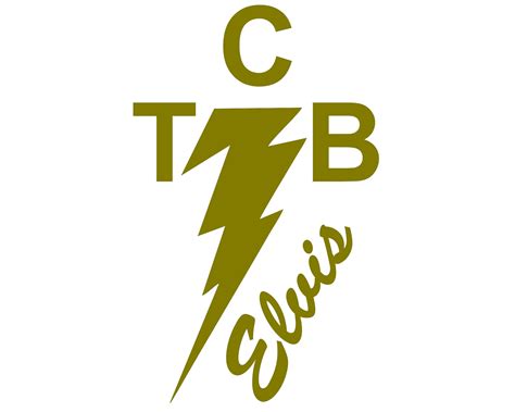 Elvis Tcb Taking Care Of Business The King Vinyl Decal Etsy Uk