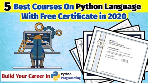 Top 5 Free Online Course Of Programming Language On Python With Free