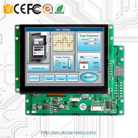Industrial Grade TFT LCD Module With PCB Drive Board And RS Interface